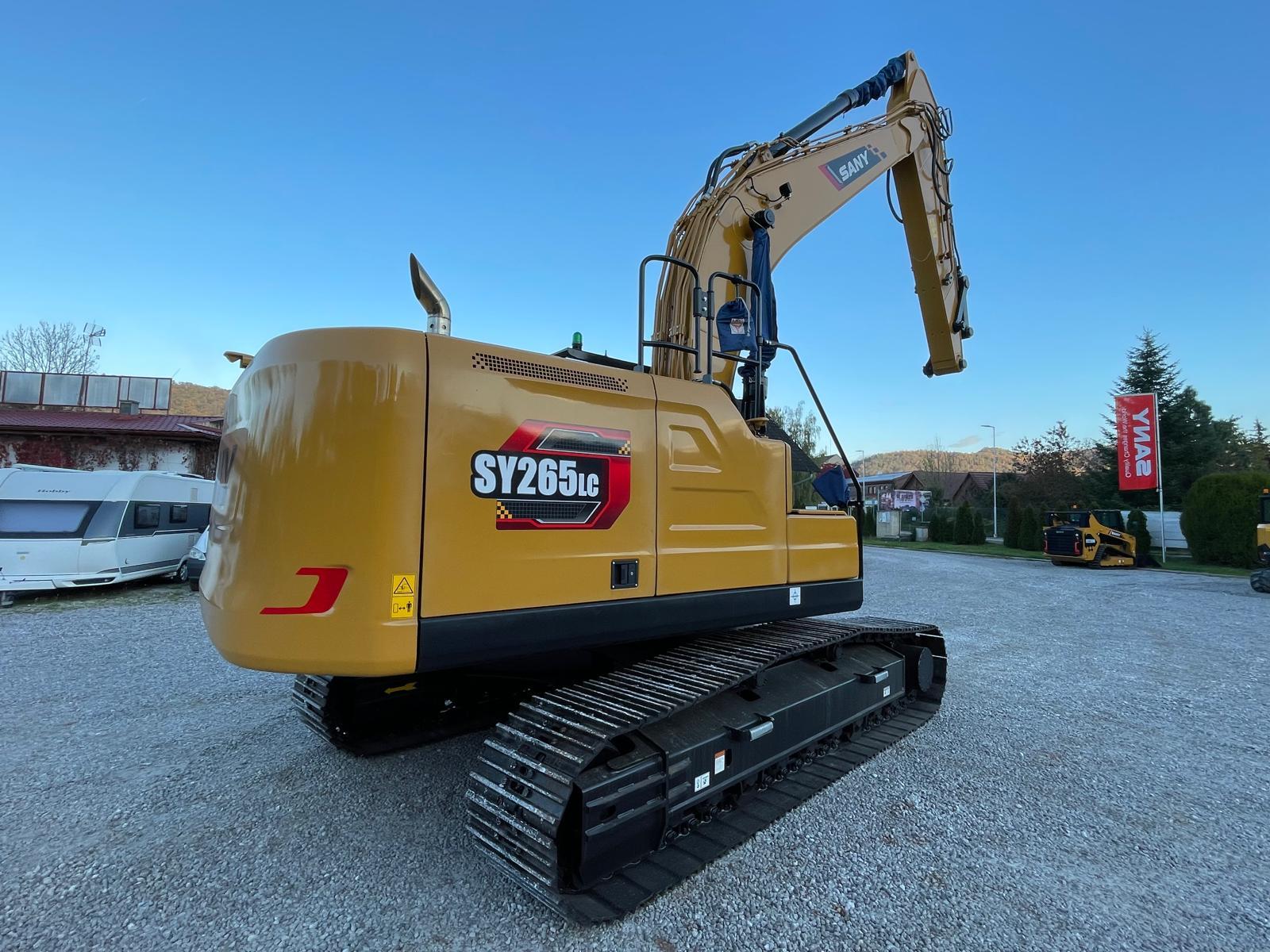 Nová generace pásového rypadla SANY SY265LC - velmi povedený upgrade ...